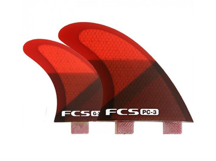 FCS PC-3 SM Quad Set in Red Slice – Gorge Performance