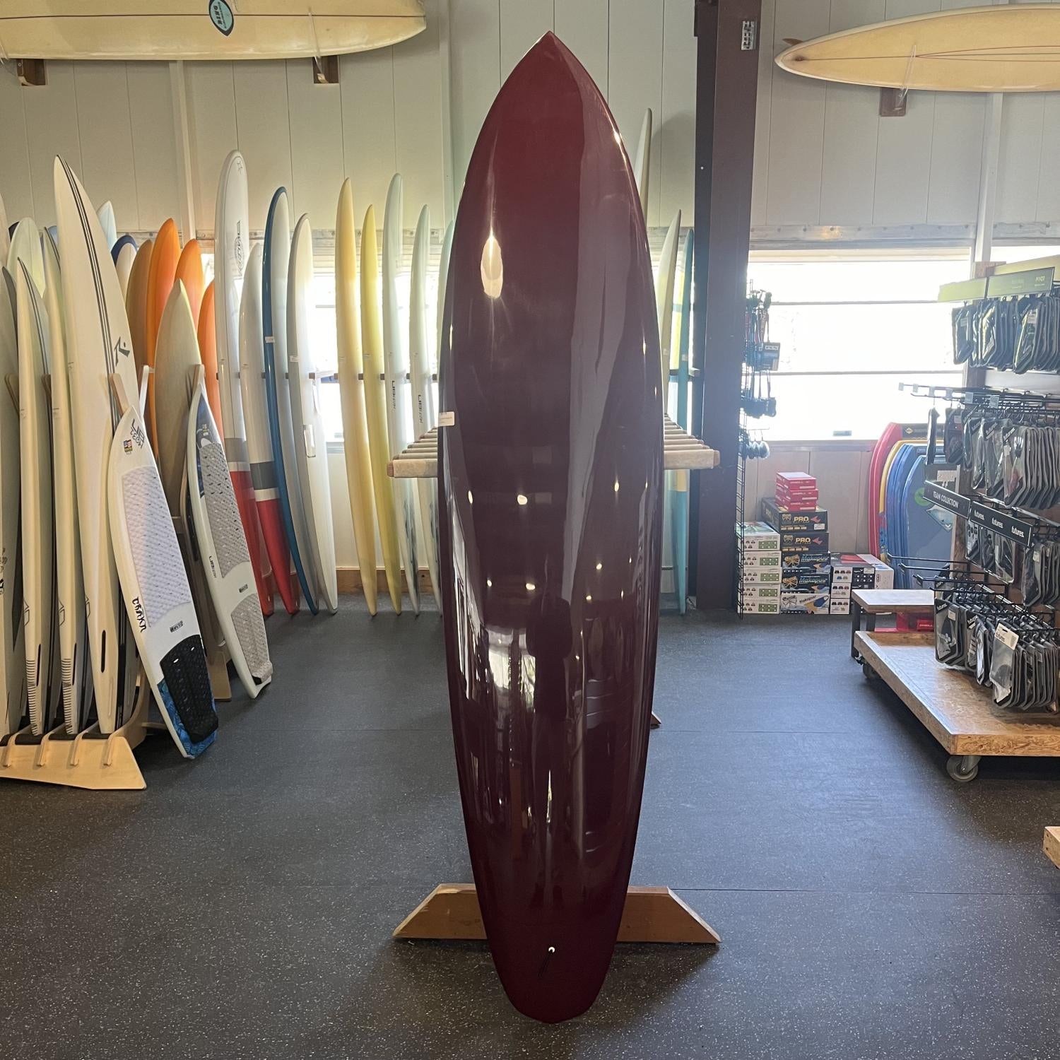 Christenson Ultra Tracker 7'6 OxBlood gloss and polish – Gorge Performance